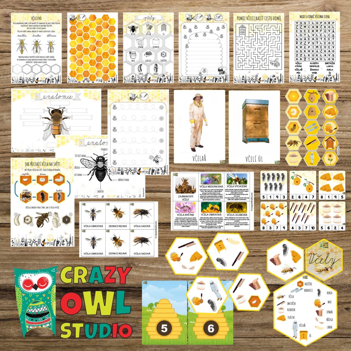 Projekt VČELY – Crazy Owl Studio